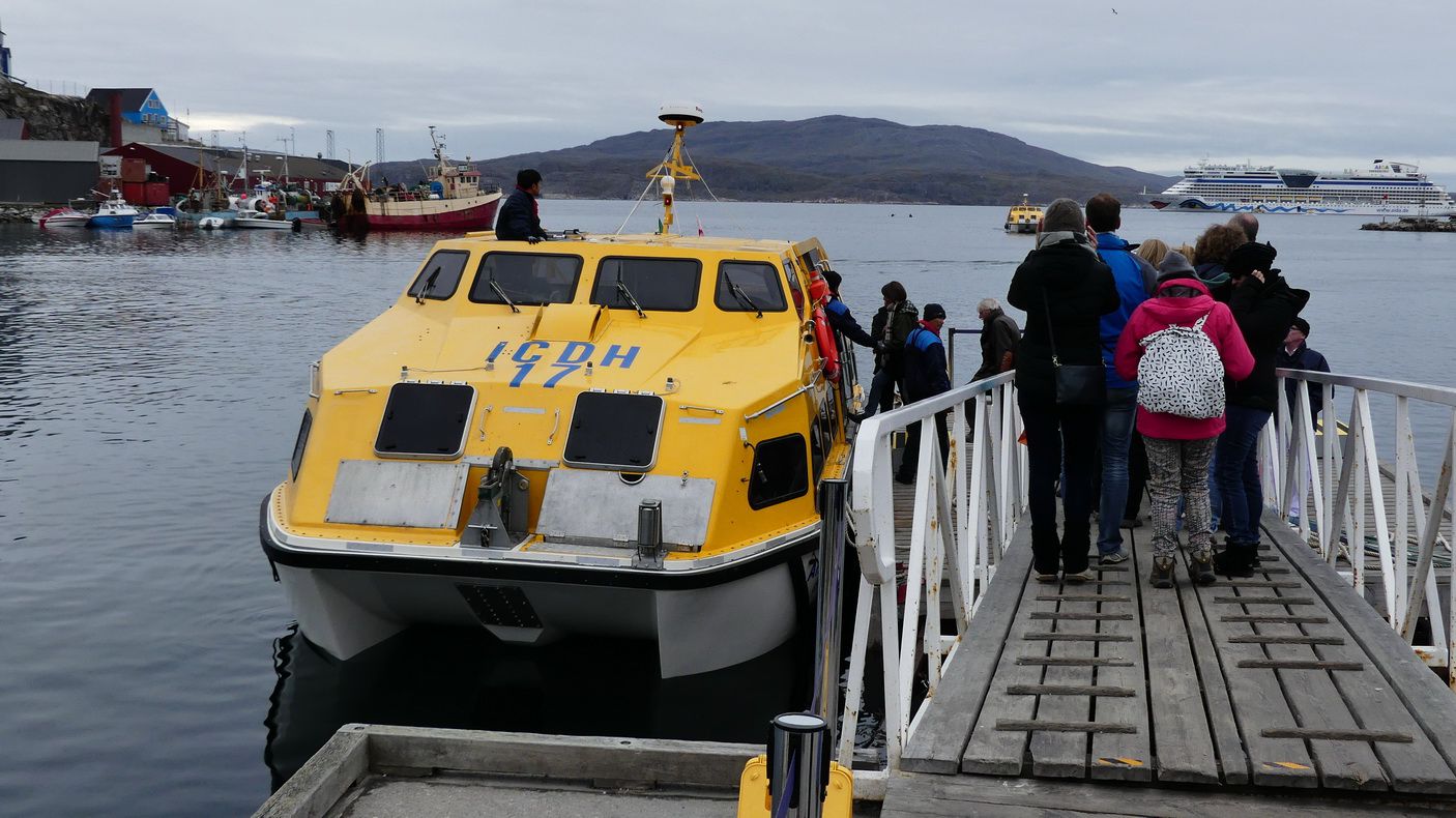 Qaqortoq / Grönland -- Aidadiva / Transamerika/Transatlantik ...